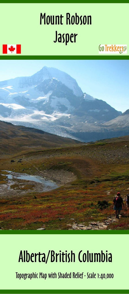 Jasper Mount Robson Map – Spirit West